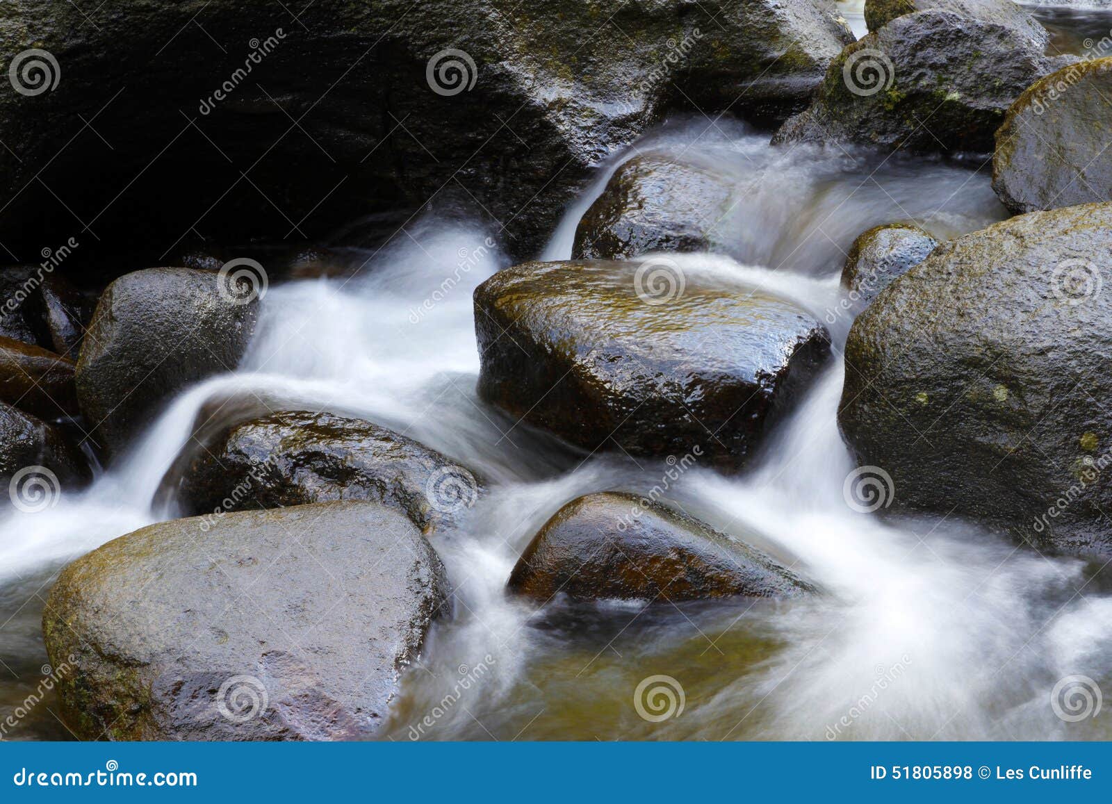 Rocks in stream stock photo. Image of fresh, freshness - 51805898