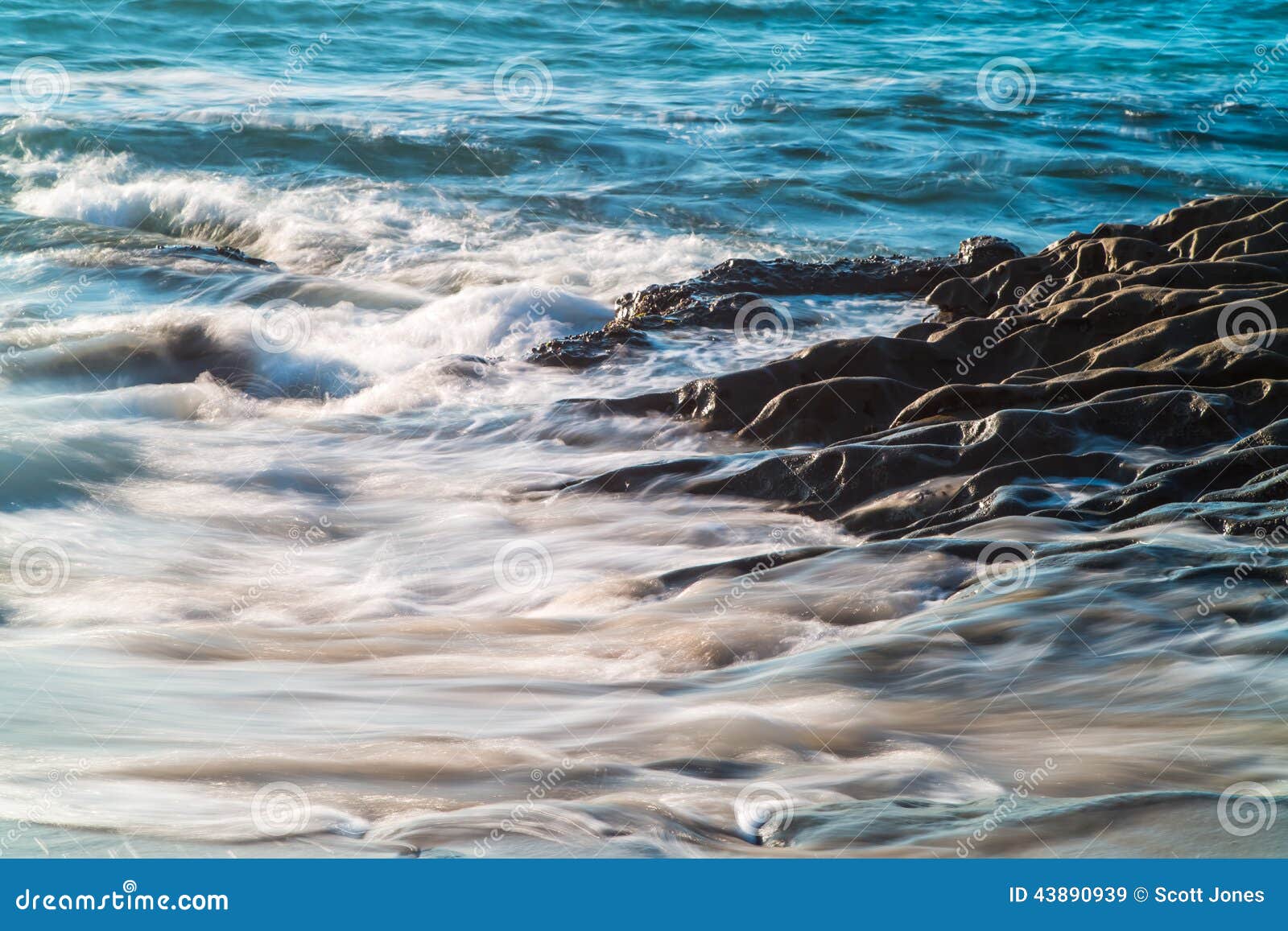 Rocks in the Surf stock image. Image of surf, beach, rocks - 43890939