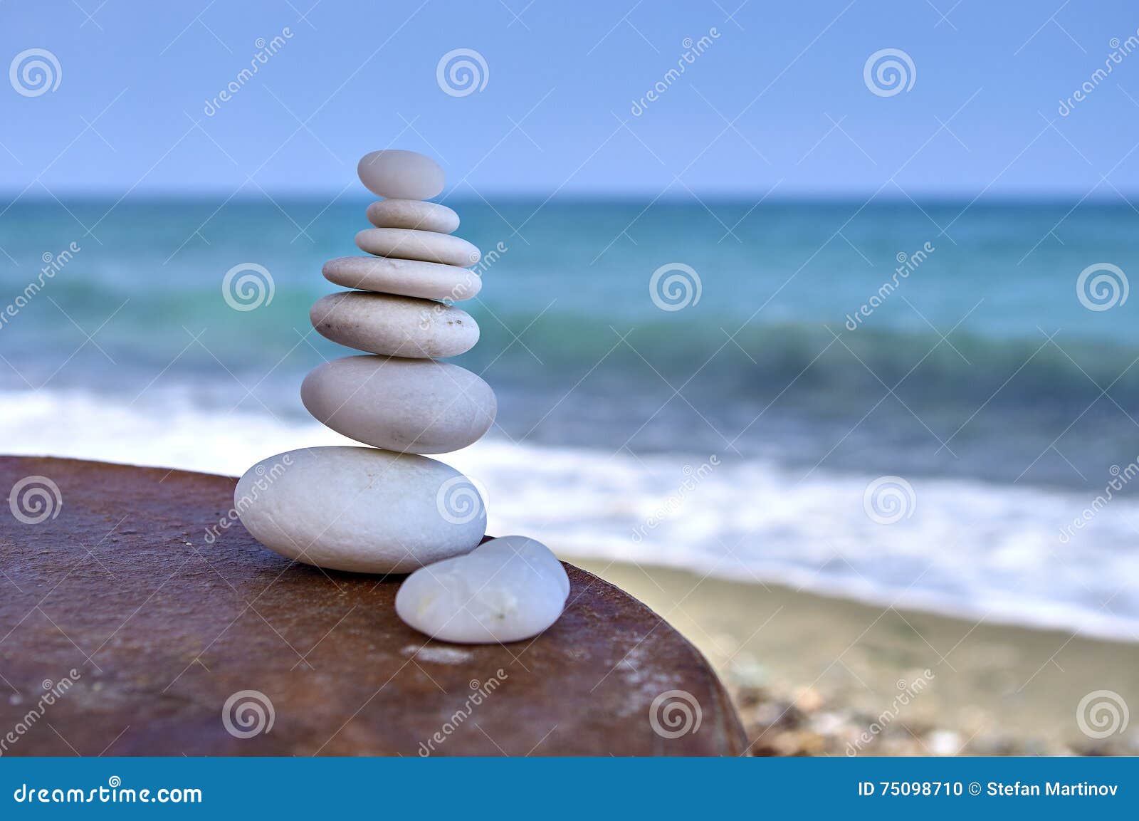Rocks on a table stock photo. Image of individual, perfectly - 75098710