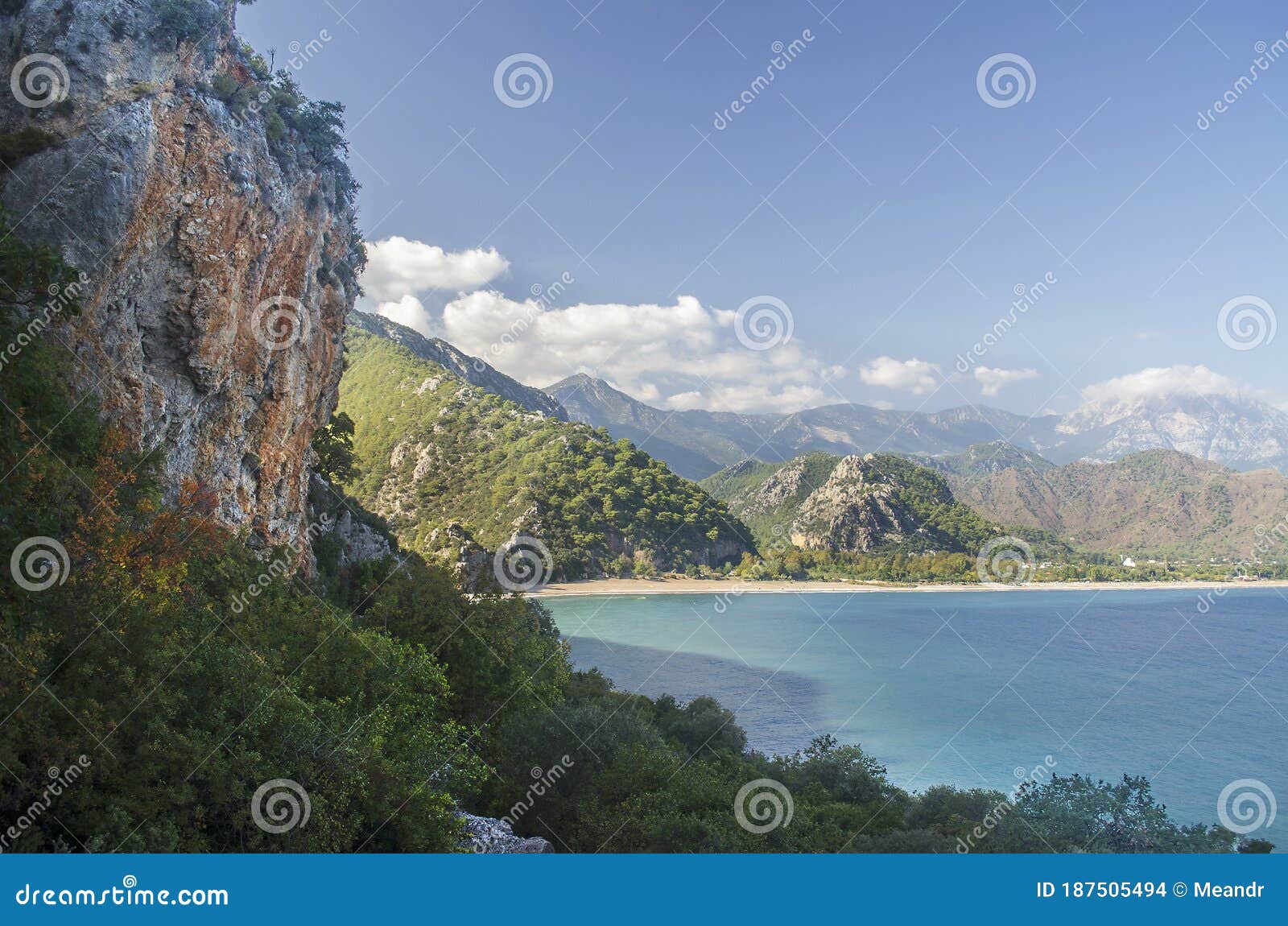 Rocks in Turkey stock photo. Image of nature, sunny - 187505494