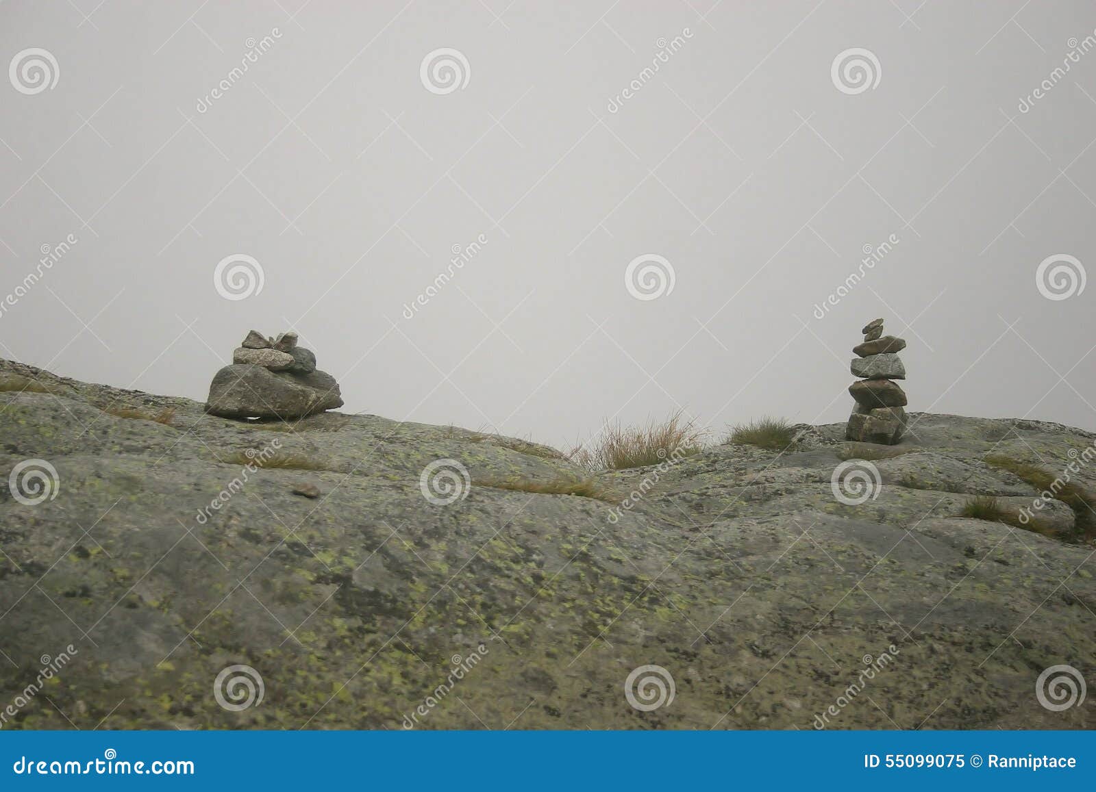 Rocks stock image. Image of forest, overcast, peak, hike - 55099075