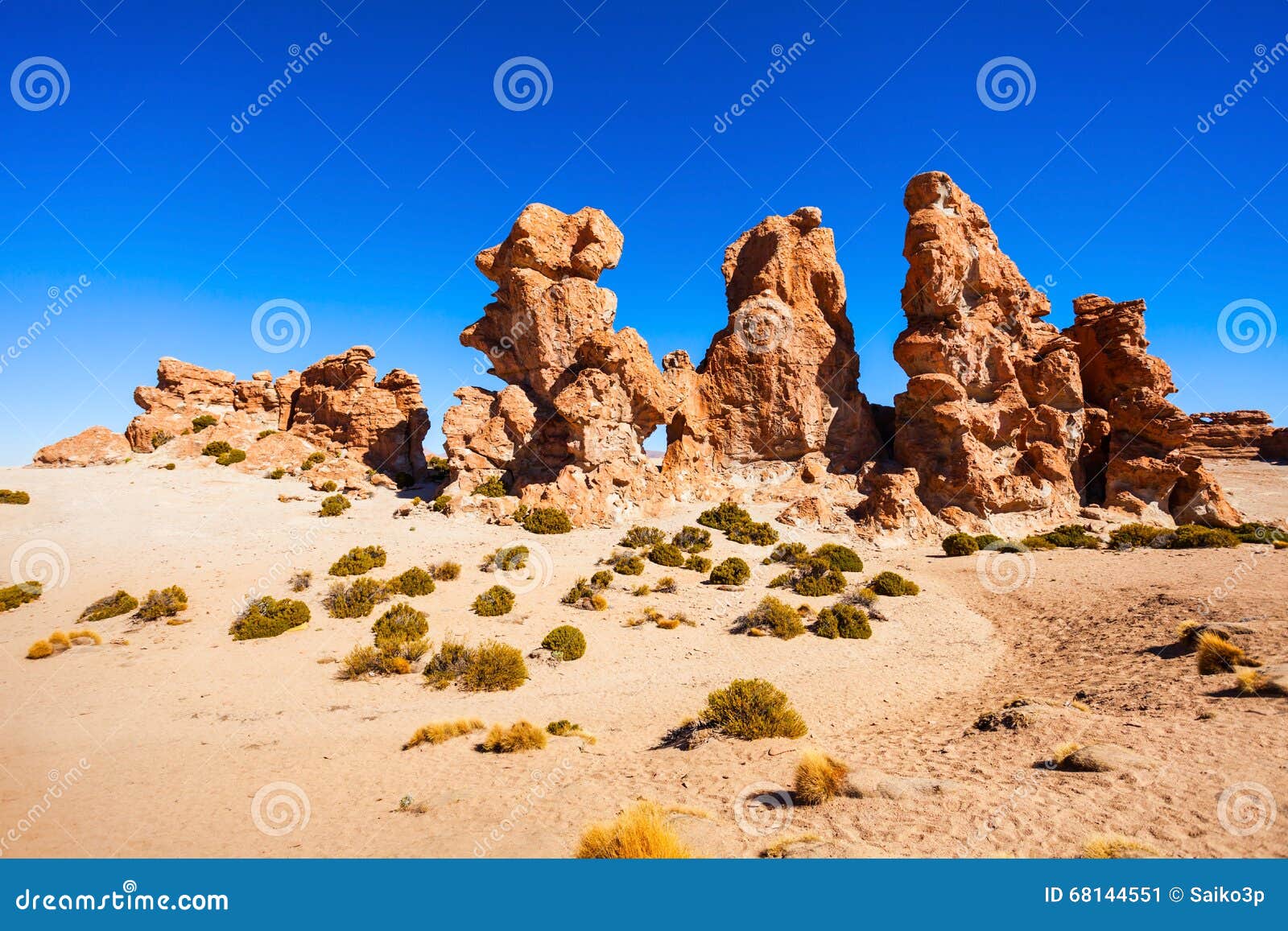 Rocks Valley, Bolivia stock image. Image of attraction - 68144551