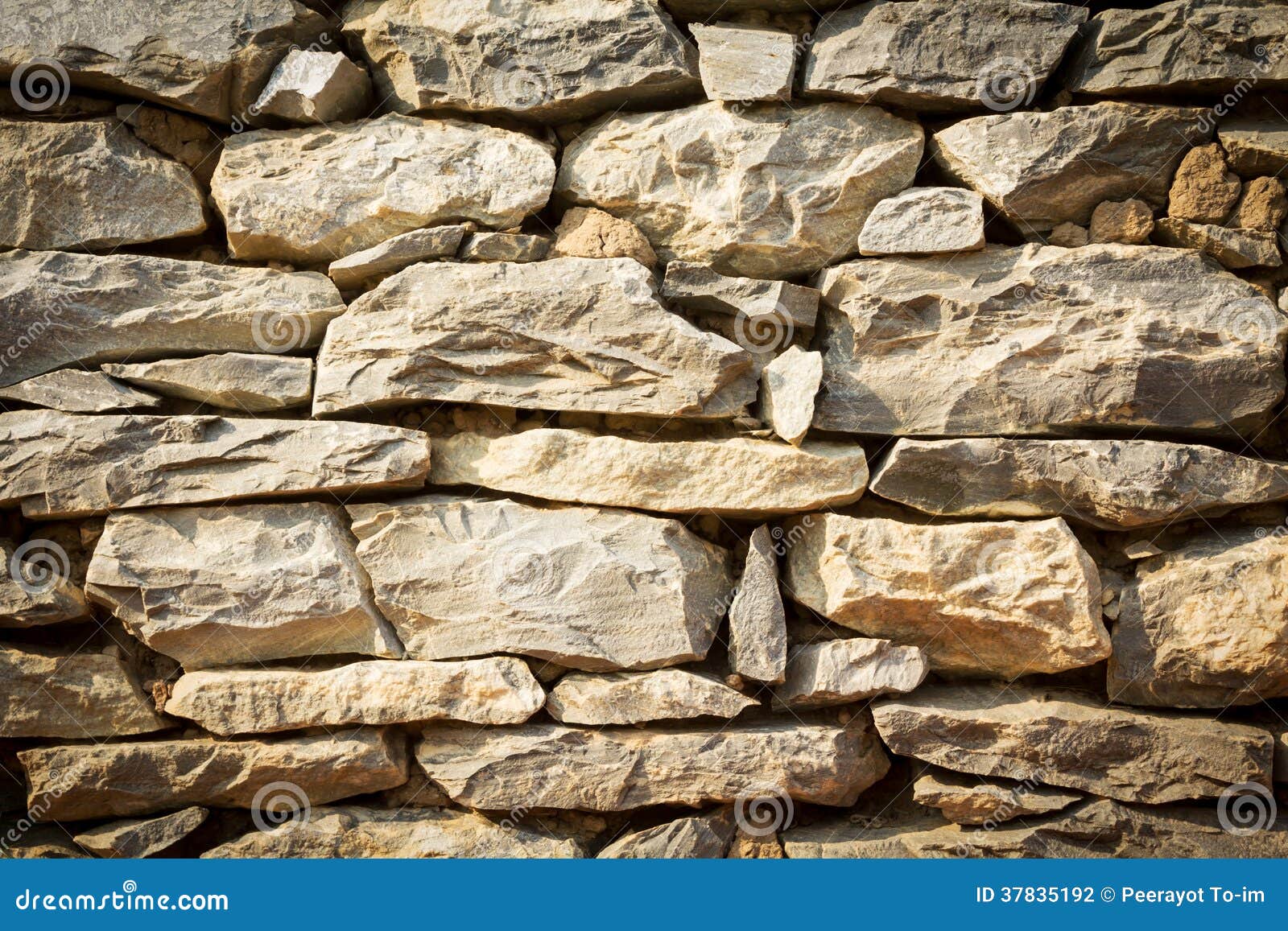 Rocks wall. stock photo. Image of gray, rough, natural - 37835192
