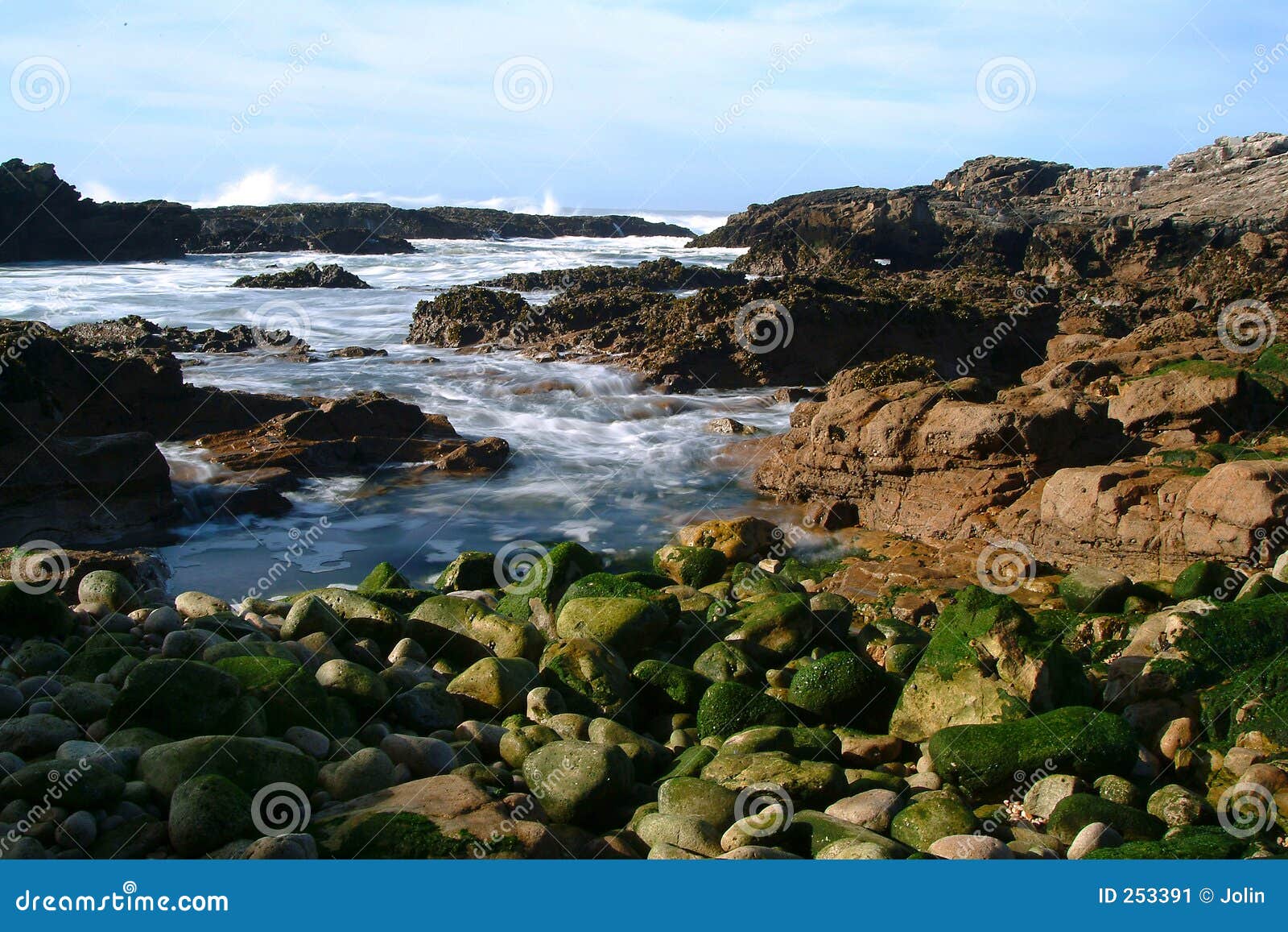 Rocks and water stock image. Image of stones, landscape - 253391