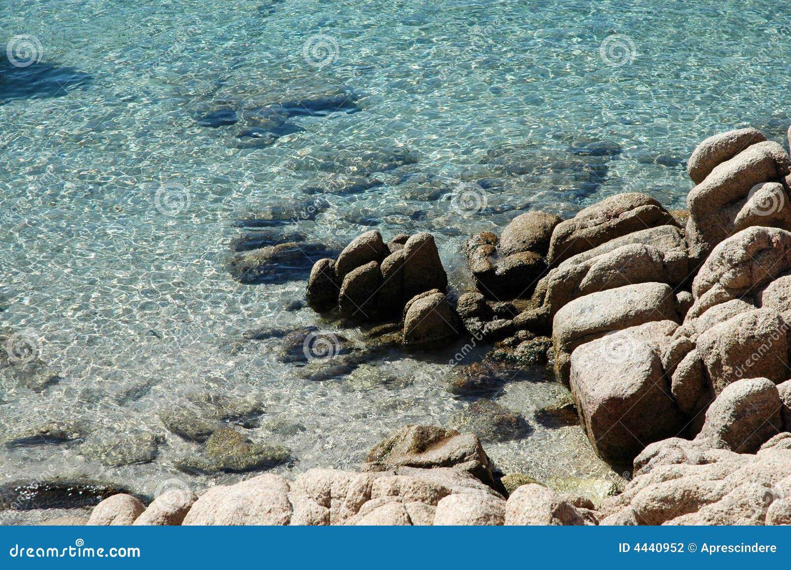 Rocks and water stock photo. Image of beach, heaven, natures - 4440952