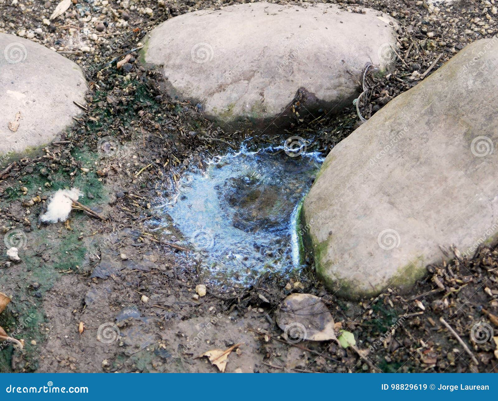 Rocks and water stock image. Image of rock, nature, water - 98829619
