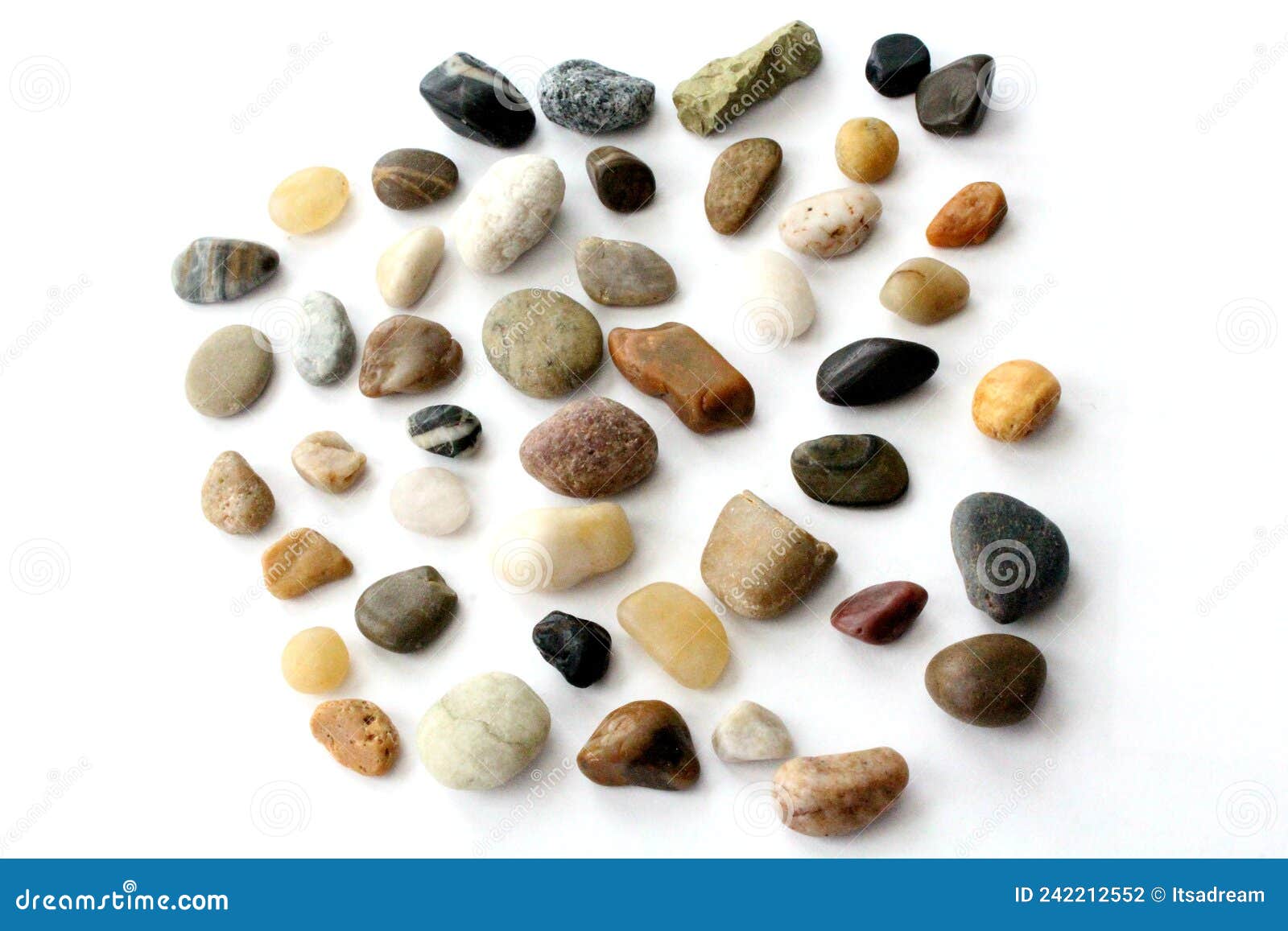 Rocks on a White Background Stock Photo - Image of nature, rocks: 242212552