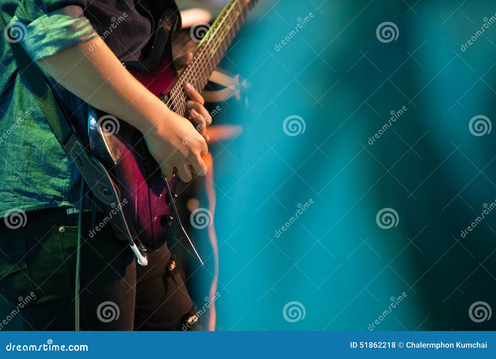 Rockstar Playing Solo on Guitar Stock Photo - Image of perform, concert ...