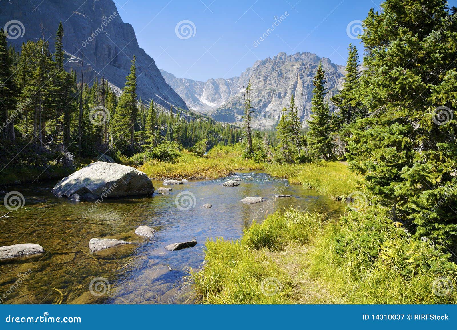 Rockt Mountain Landscape stock image. Image of national - 14310037