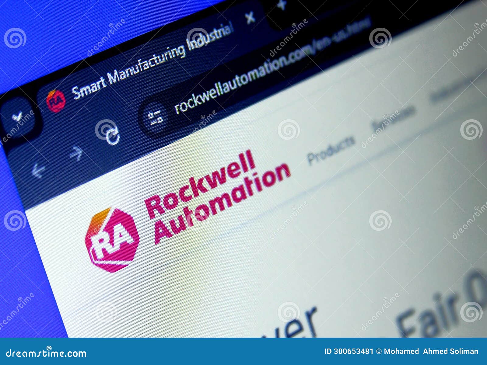 Rockwell Automation Logo On Their Headquarters For Prague, Rockwell ...