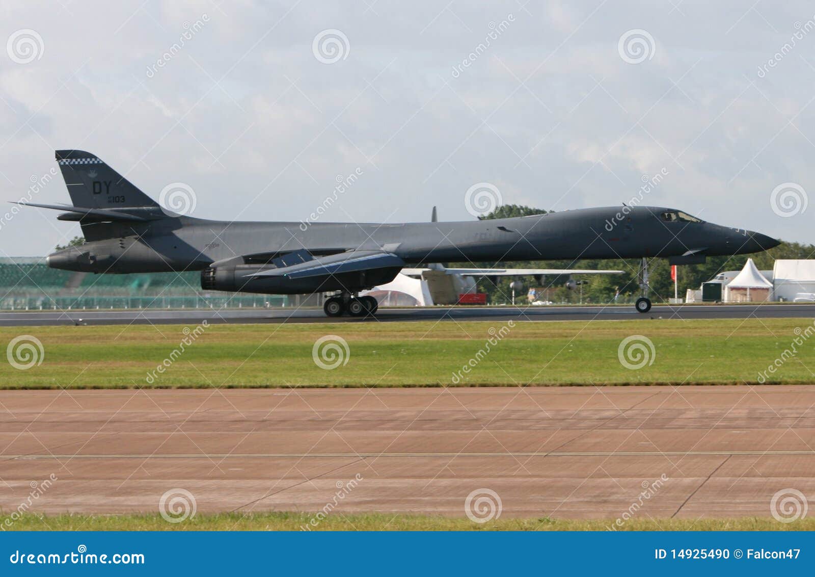 Rockwell B1 Lancer stock photo. Image of afterburner - 14925490