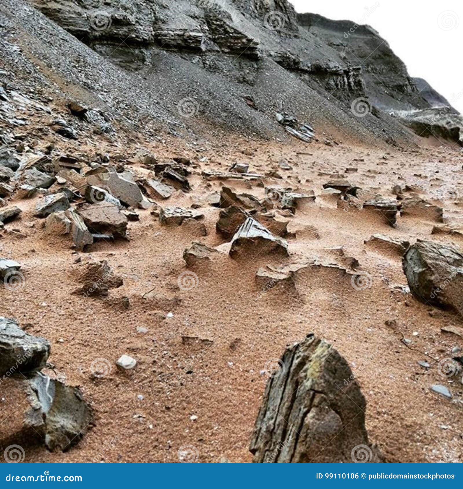 Rocky Barren Mountain Picture. Image: 99110106