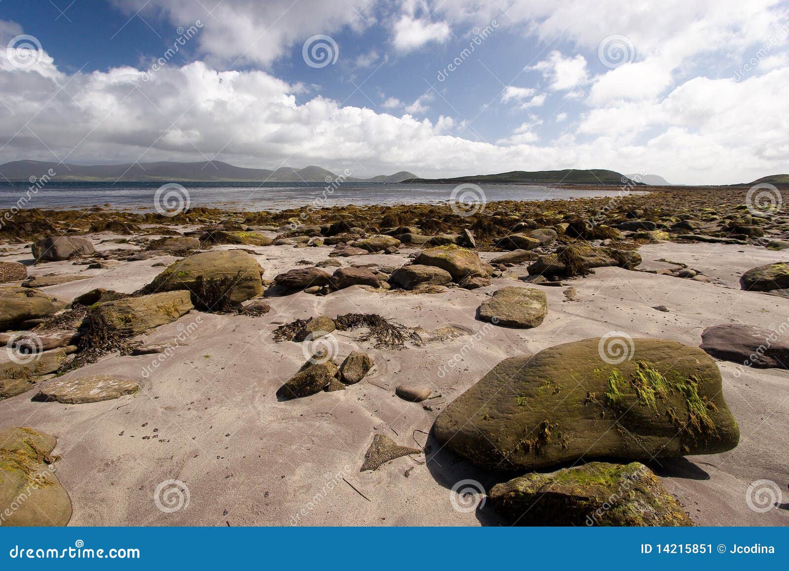 Rocky Beach stock image. Image of ireland, sand, nature - 14215851