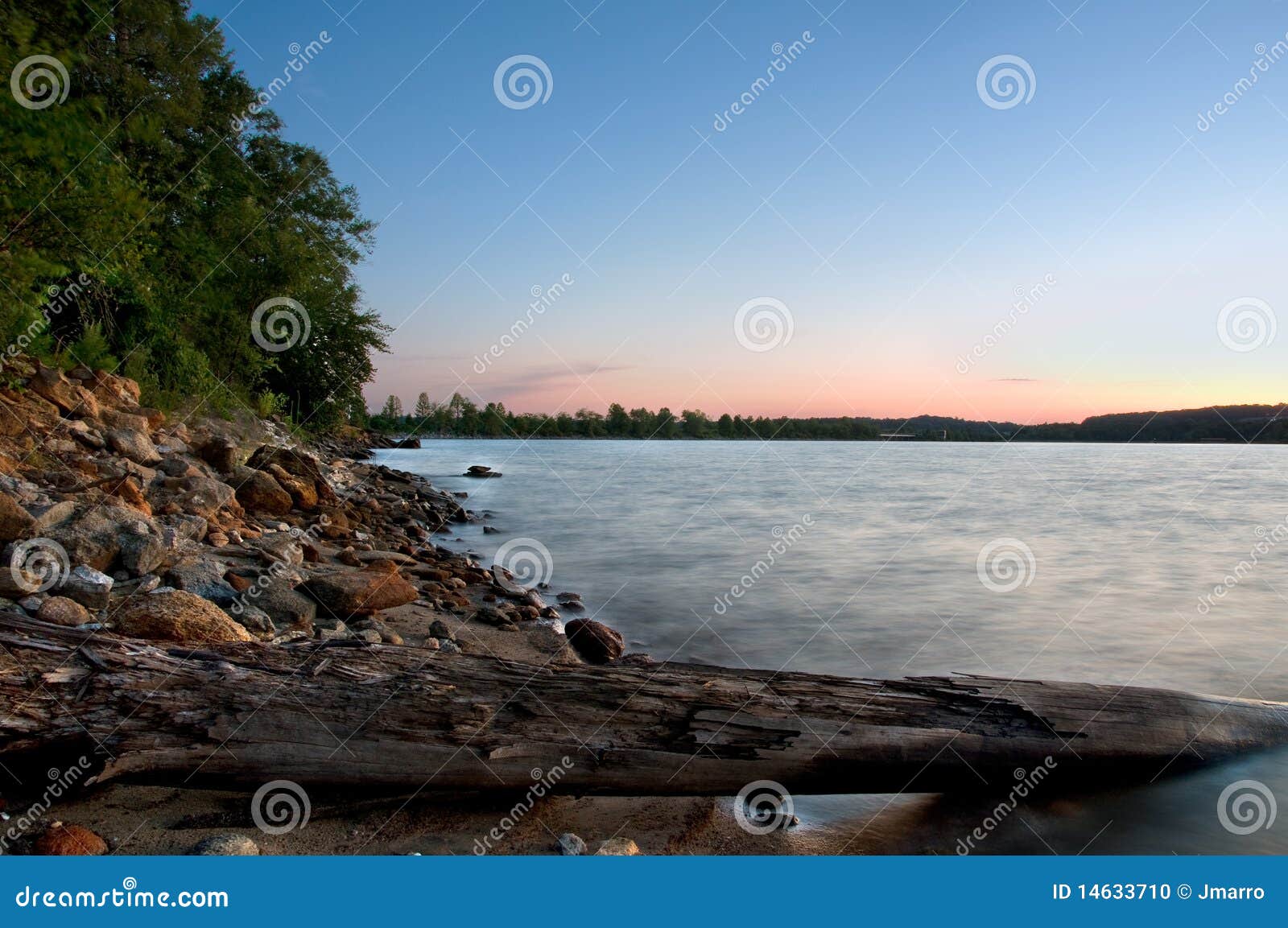 Rocky Beach stock photo. Image of water, hartwell, pebbles - 14633710