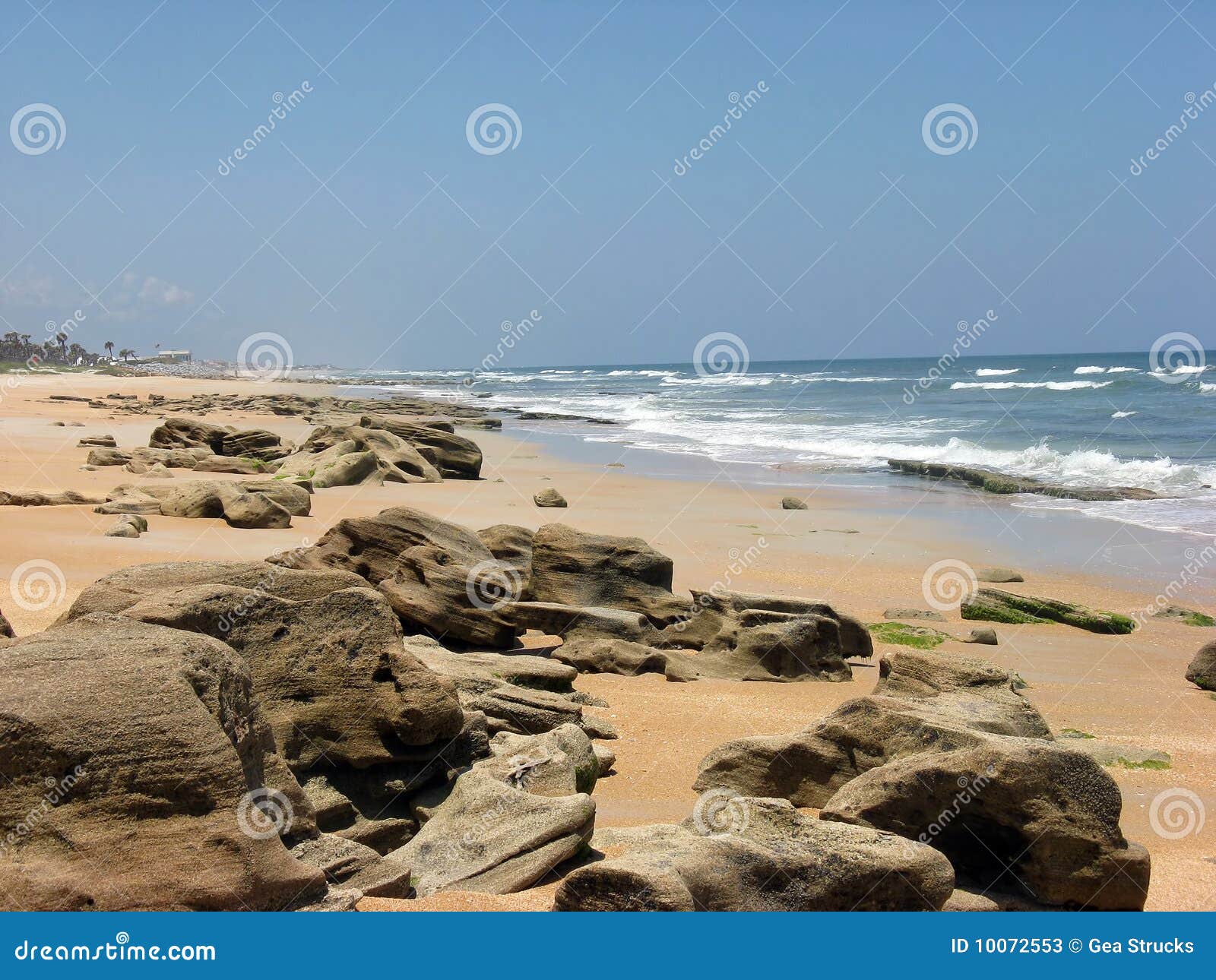 Rocky Beach In Florida Stock Photos - Image: 10072553