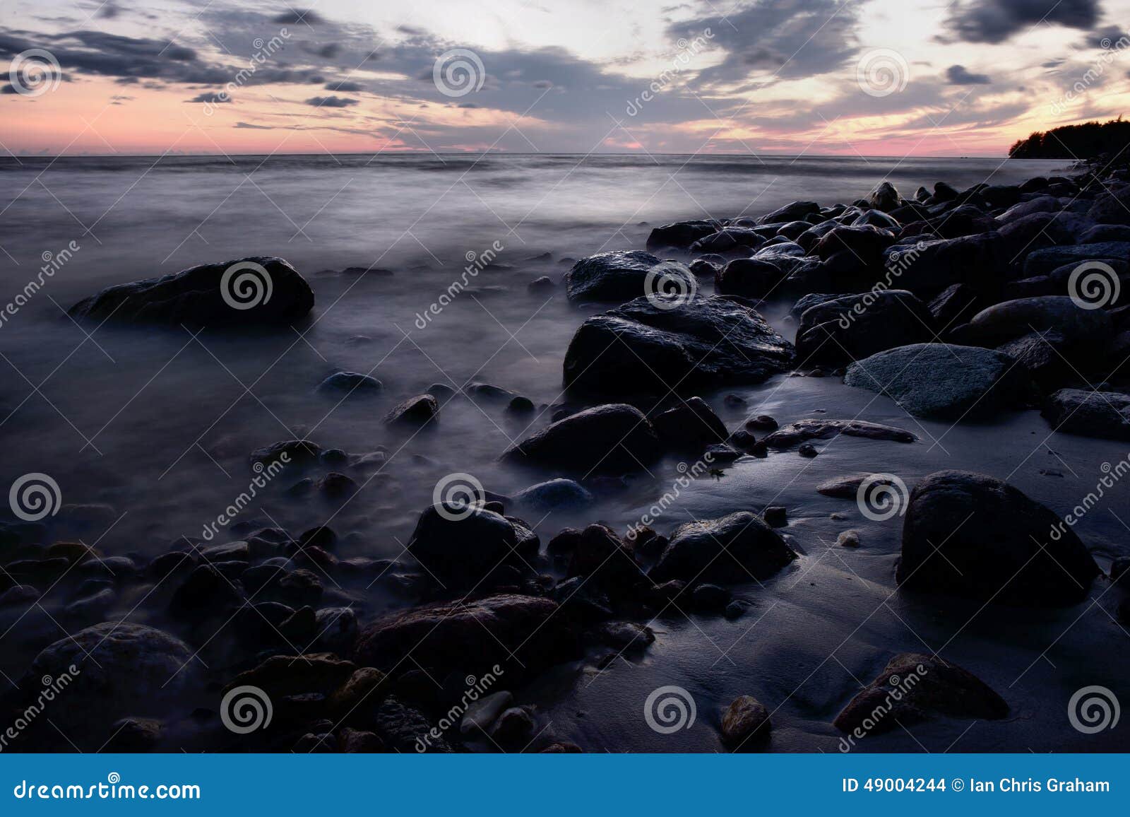 Rocky Beach stock photo. Image of canada, manitoba, boulders - 49004244