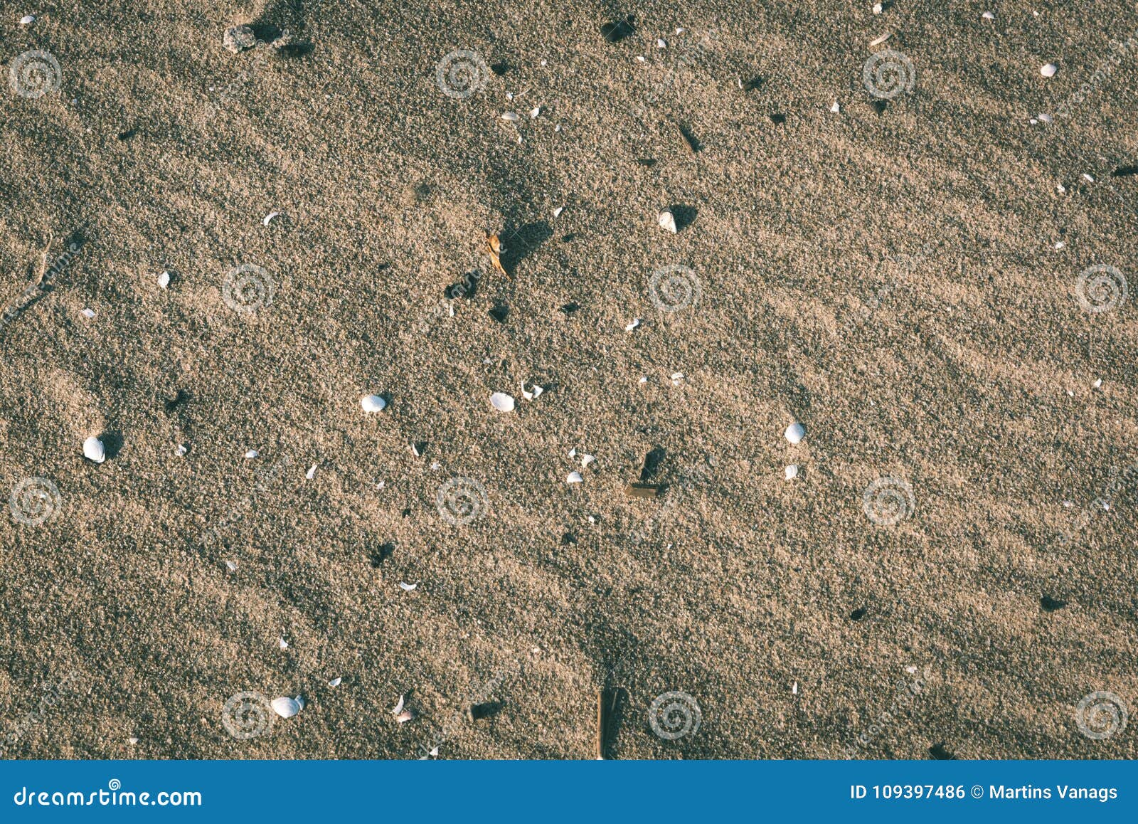Rocky Beach with Sand and Pebbles - Vintage Effect Stock Photo - Image ...