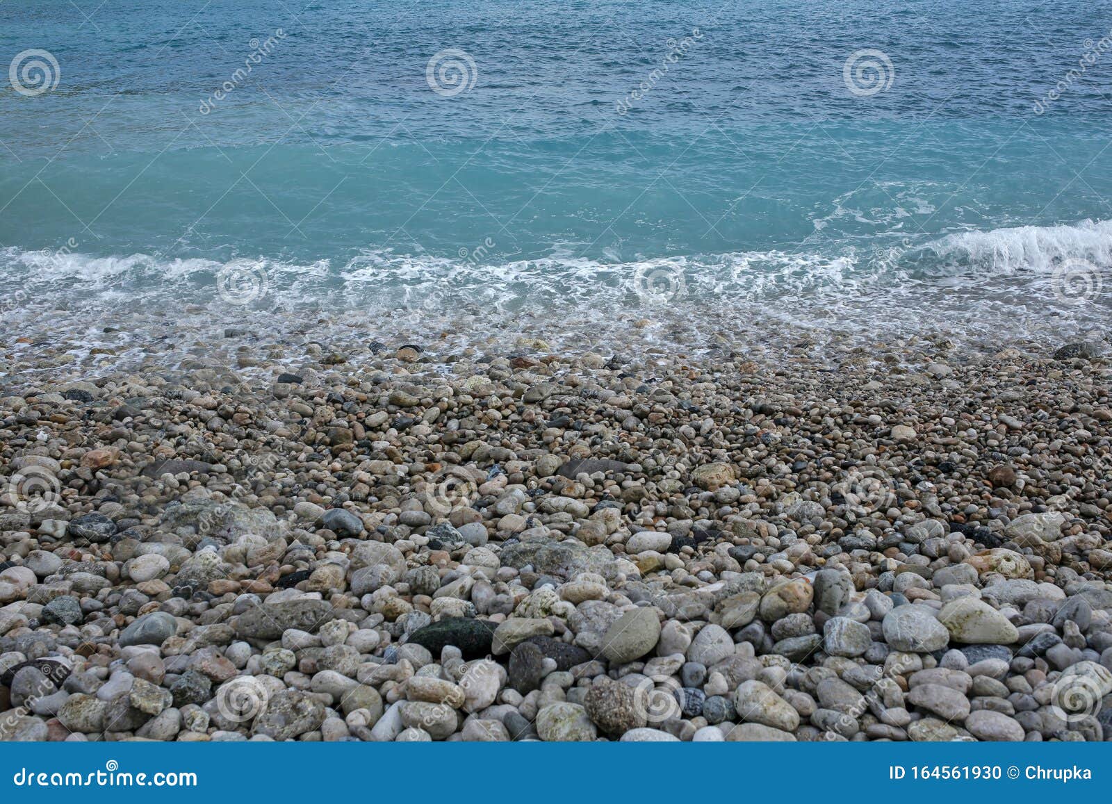 Rocky beach and waves stock photo. Image of summer, ocean - 164561930