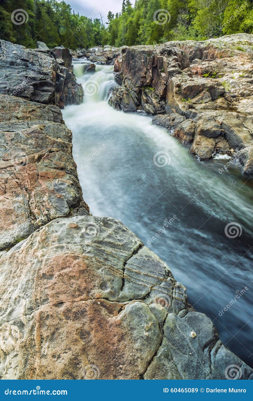Rocky Cascade stock image. Image of environment, natural - 60465089