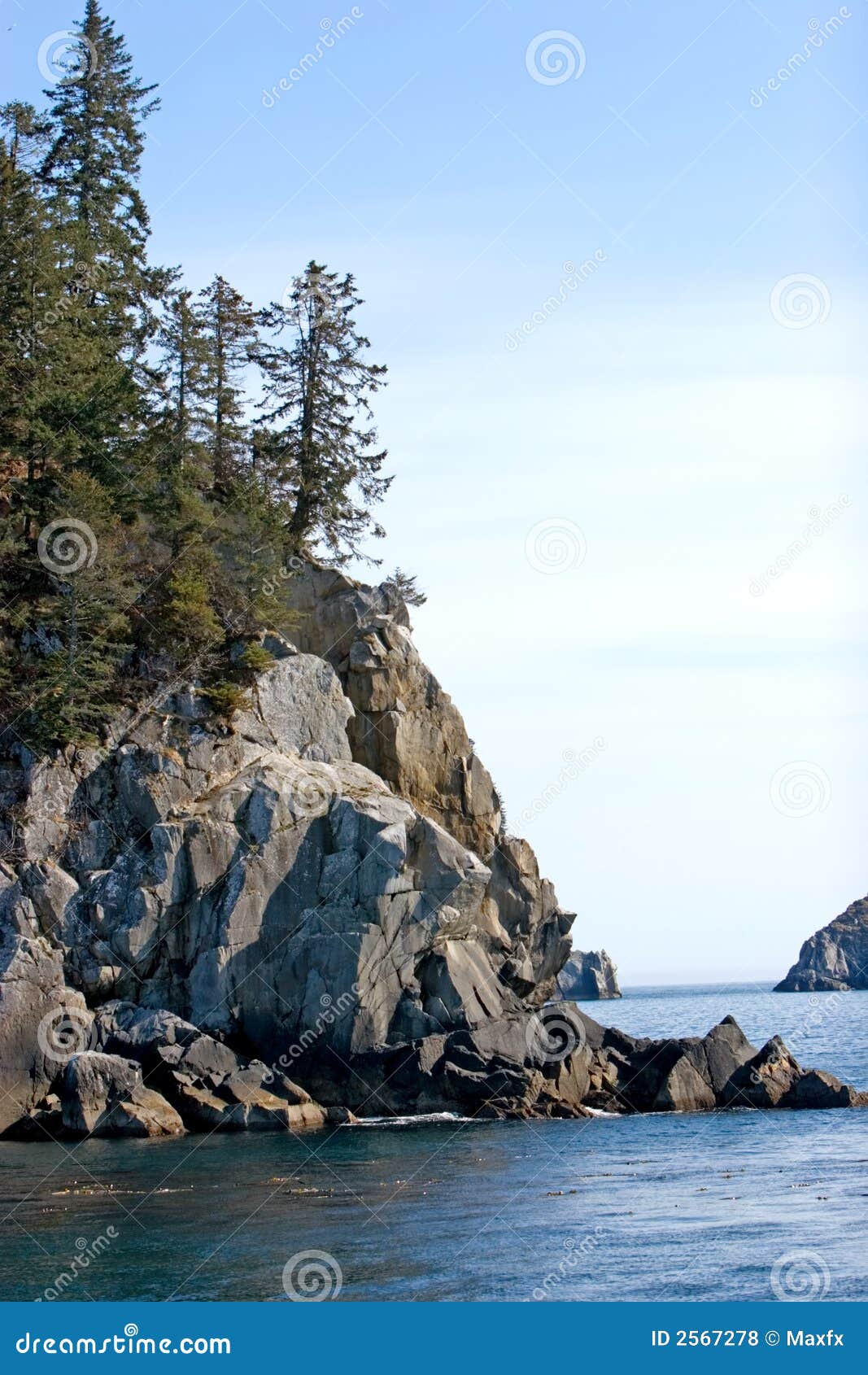 Rocky cliffs stock photo. Image of marine, rock, scenery - 2567278