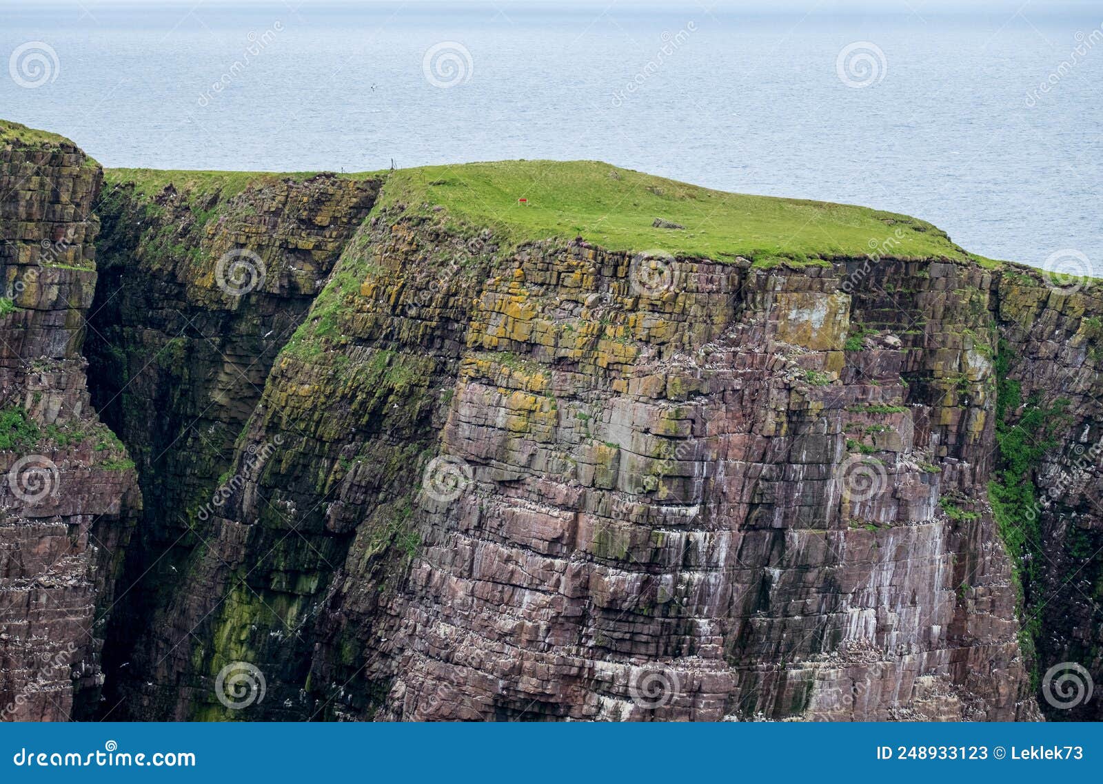 Rocky Cliffs at Handa Island Near Scourie in Sutherland on the North ... Rocky Cliffs at Handa Island Near Scourie in Sutherland on the North ...