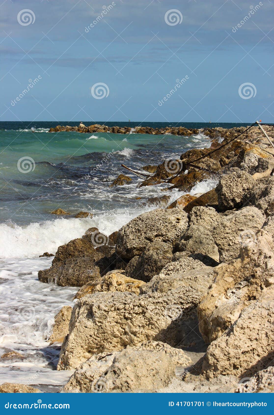 Rocky Coast stock image. Image of ocean, park, waves - 41701701
