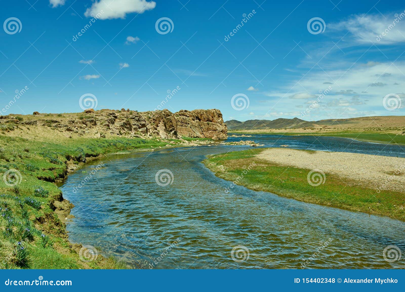 Rocky coast Zavkhan River stock photo. Image of asian - 154402348