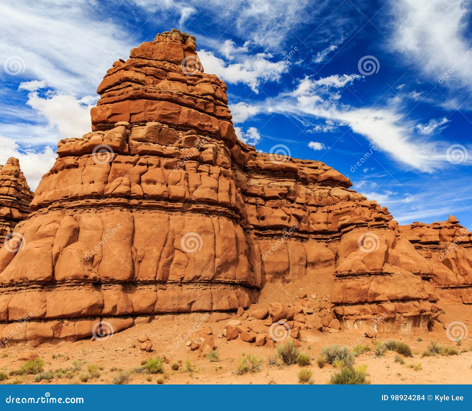 Rocky Desert Formation stock photo. Image of mushroom - 98924284