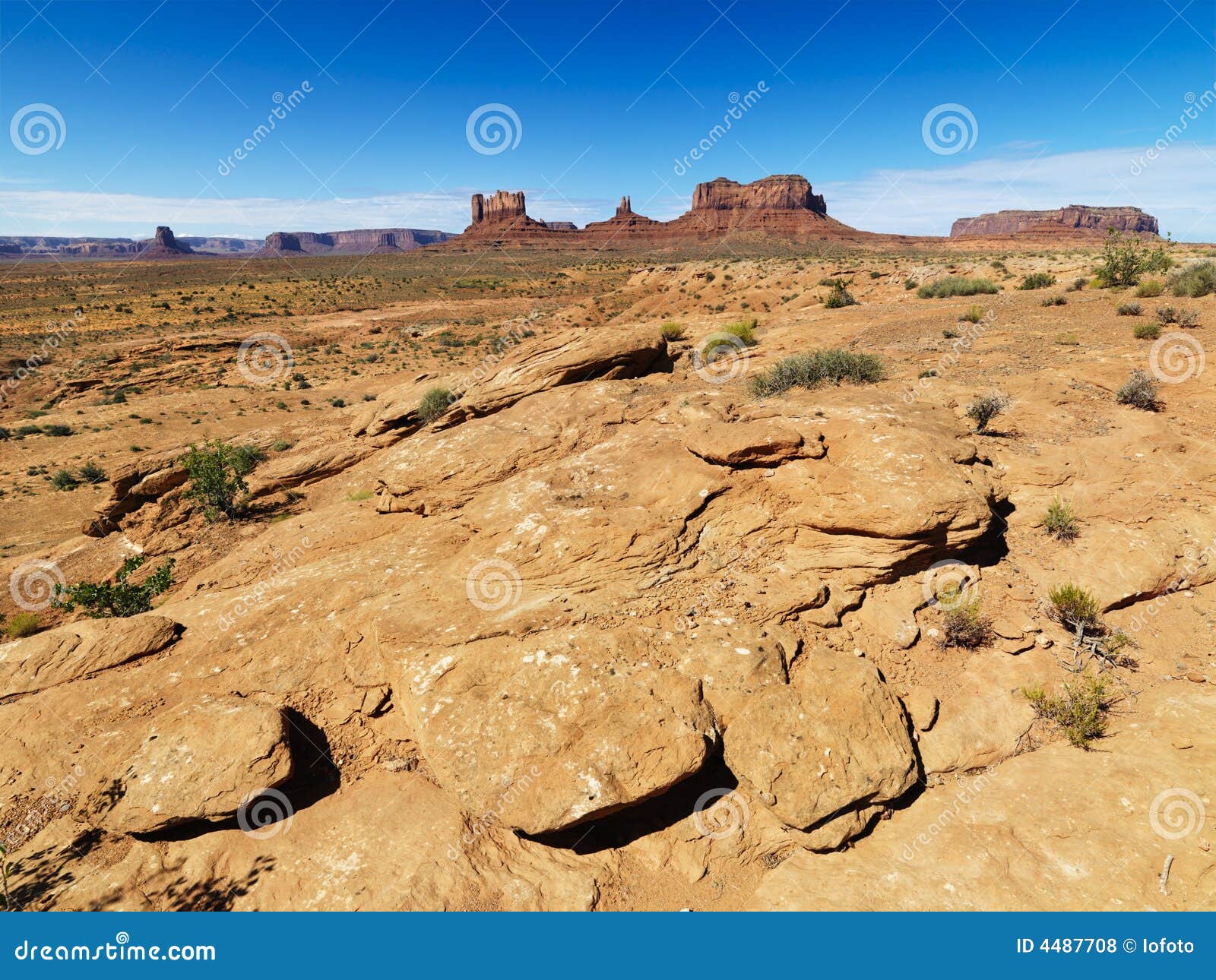 Rocky desert landscape. stock photo. Image of travel, formation - 4487708