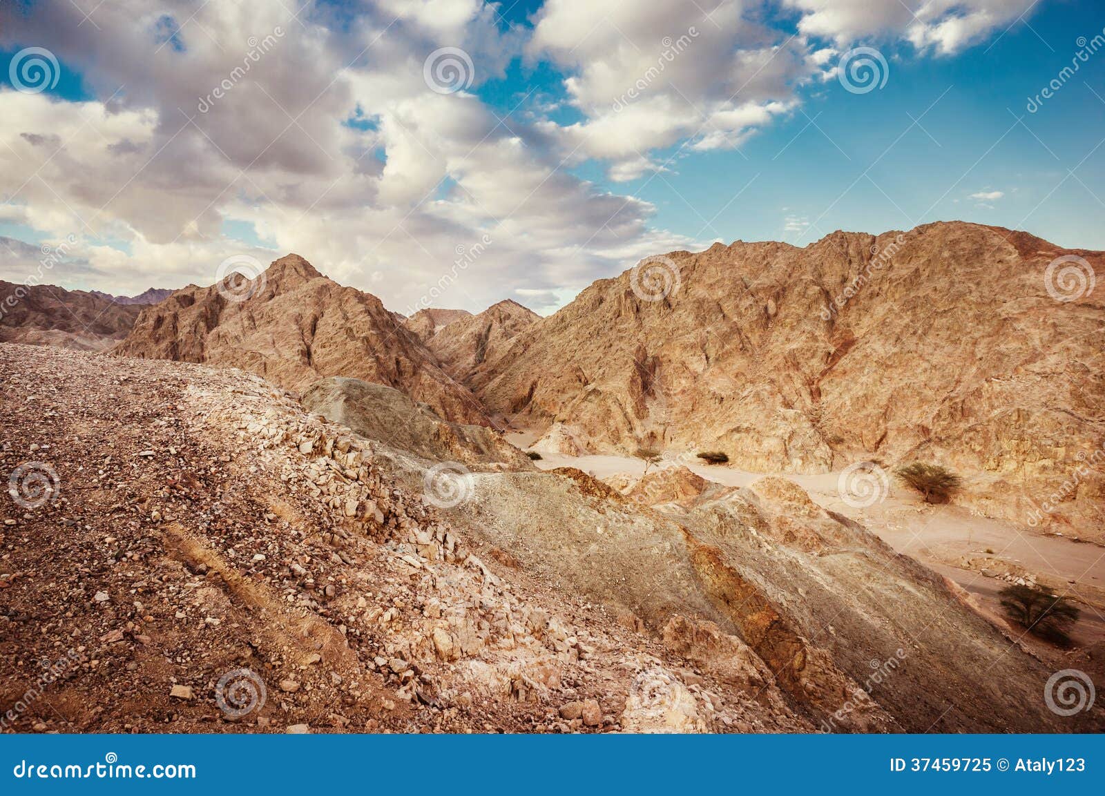 Rocky desert landscape stock image. Image of climate - 37459725