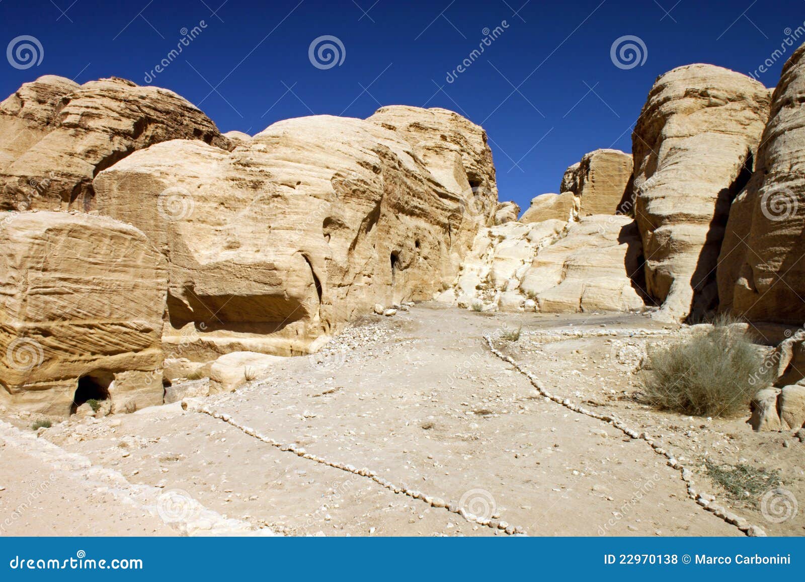 Rocky Desert of Southern Jordan Stock Photo - Image of outdoor, petra ...
