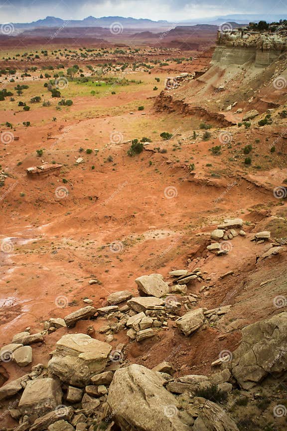 Rocky Edge stock image. Image of park, valley, rock, ridge - 27941551