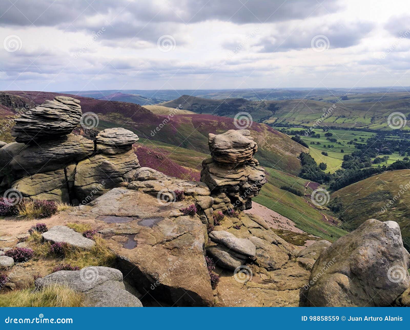 Rocky formations stock image. Image of heather, plane - 98858559