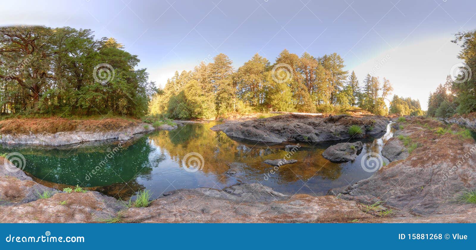 Rocky HDR Lake stock photo. Image of panoramic, land - 15881268