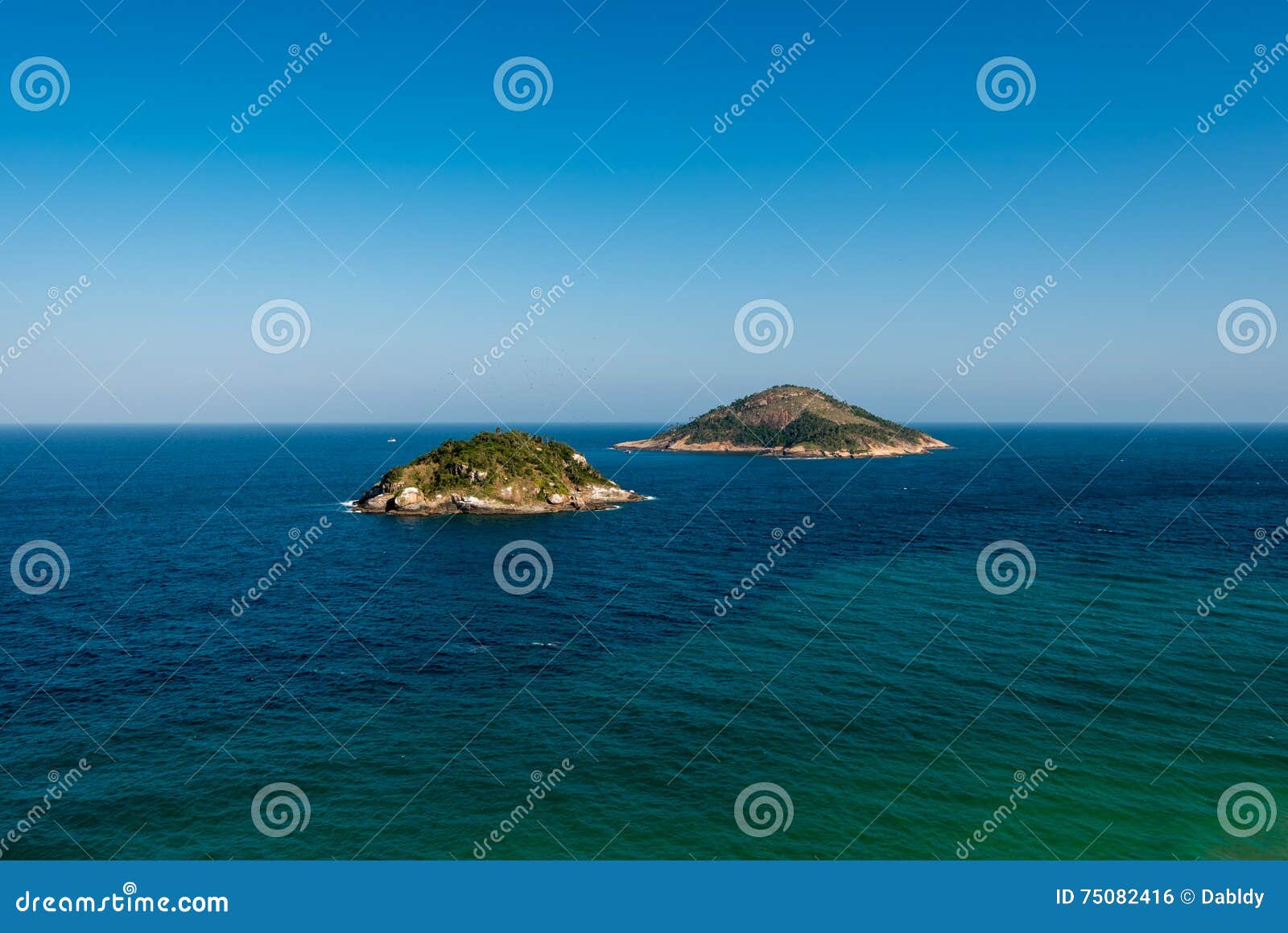 Rocky Islands in the Ocean stock photo. Image of summer - 75082416