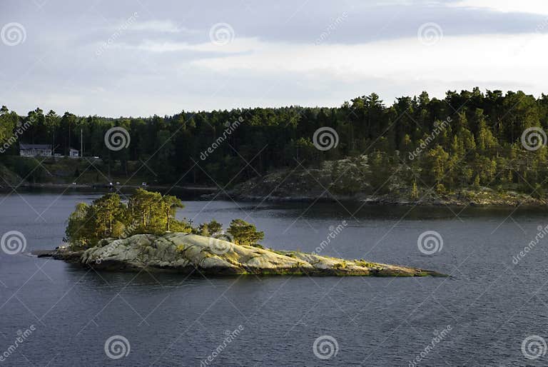 Rocky Islet stock photo. Image of rough, islet, rock, northern - 7954686