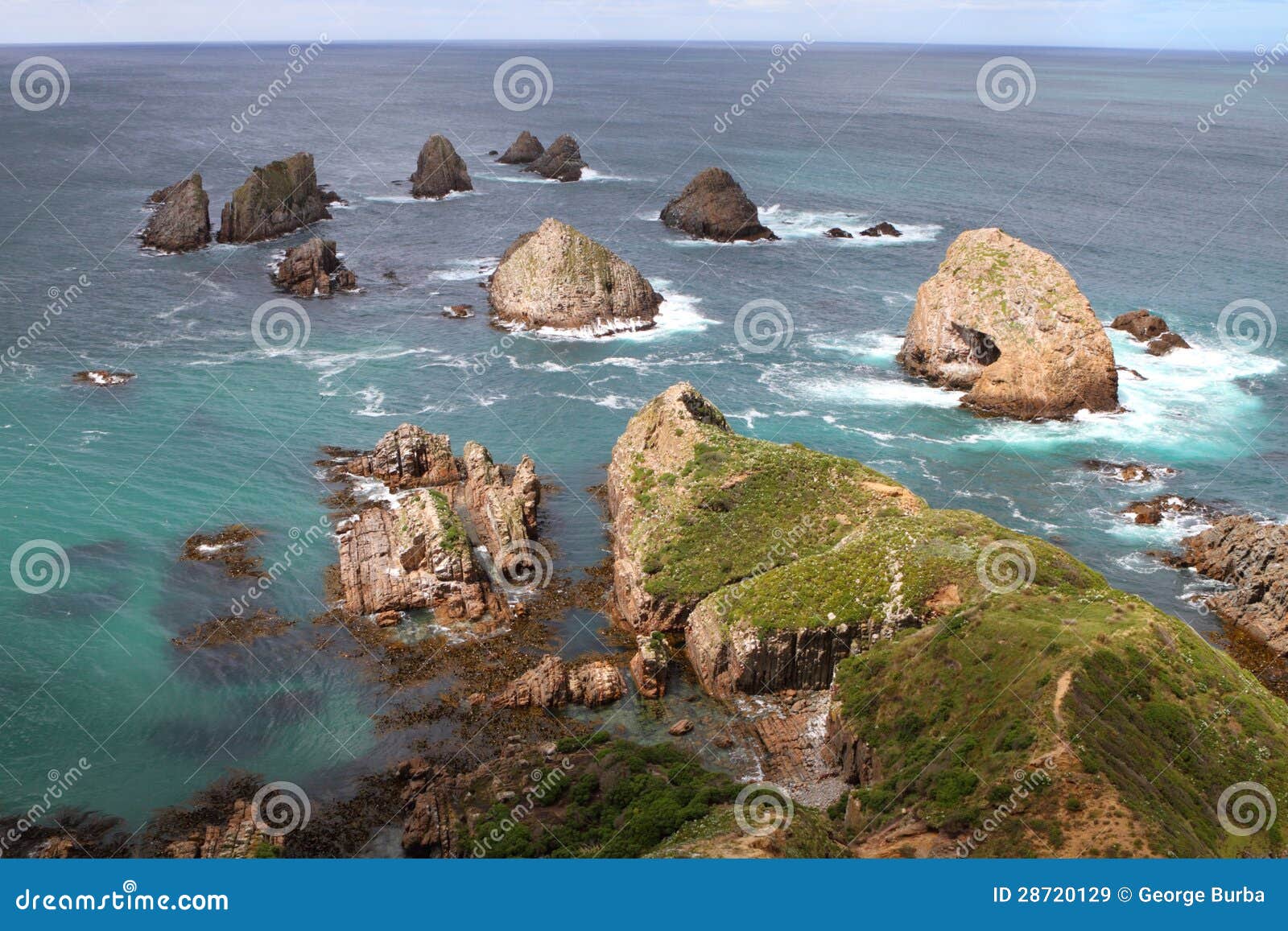 Rocky islets stock image. Image of blue, rocky, shore - 28720129