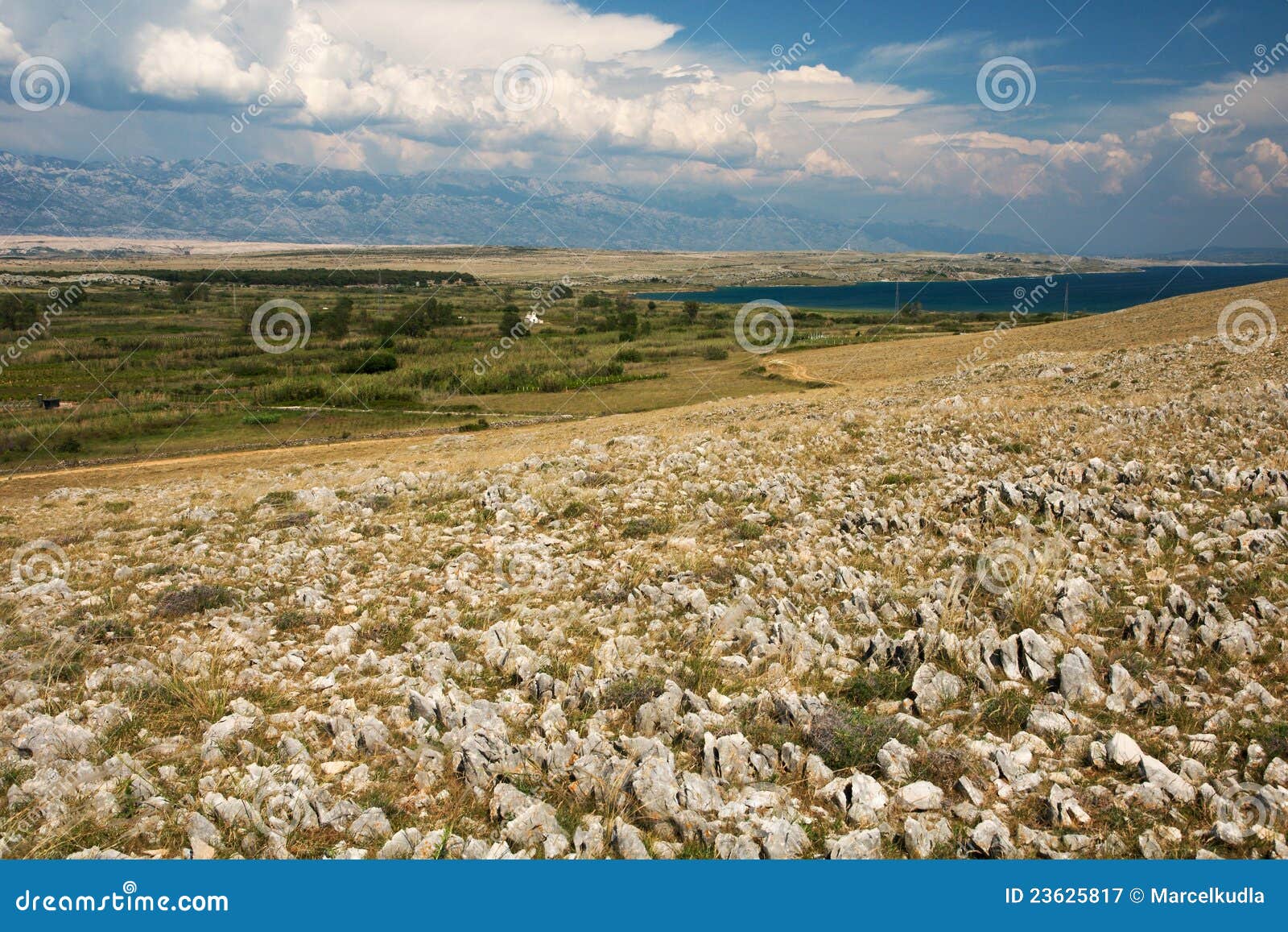 Rocky landscape stock image. Image of stones, shingle - 23625817