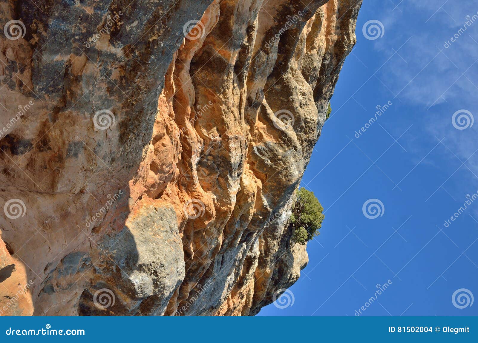Rocky mountain cliff stock photo. Image of undercut, formation - 81502004