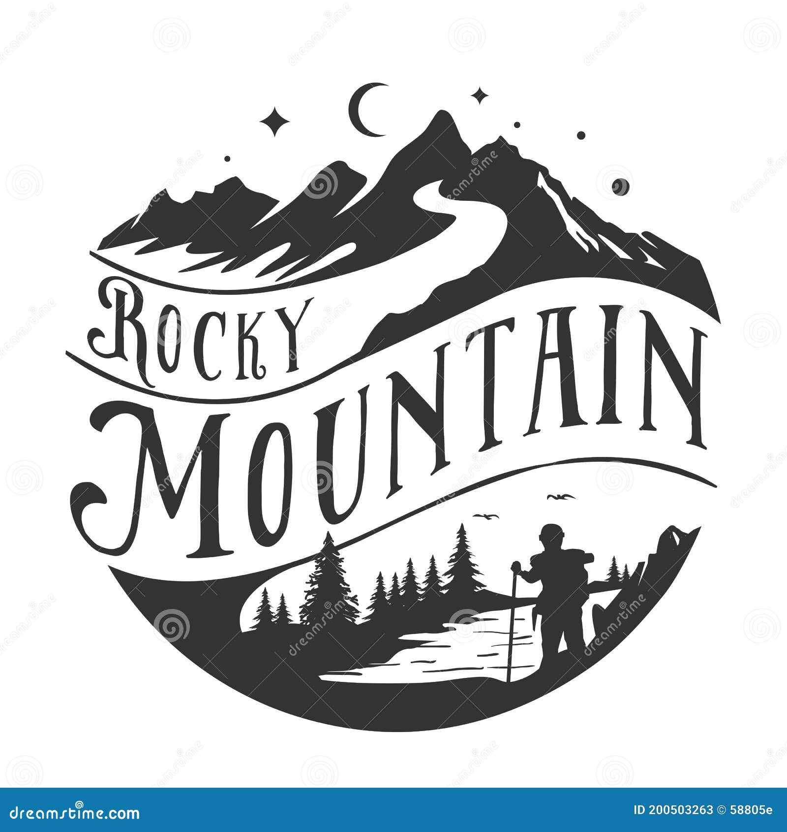 Rocky Mountain Logo Vector Stock Illustrations – 7,355 Rocky Mountain ...