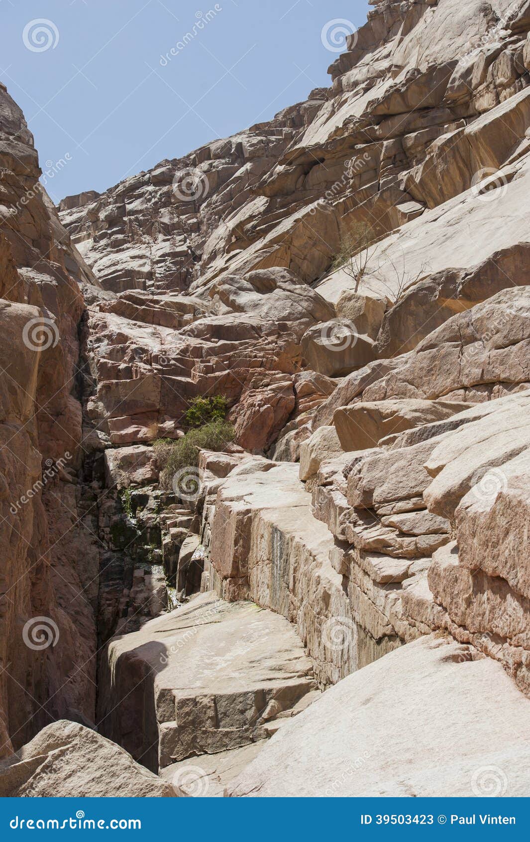 Rocky Mountain Slope in a Desert Stock Image - Image of wilderness ...