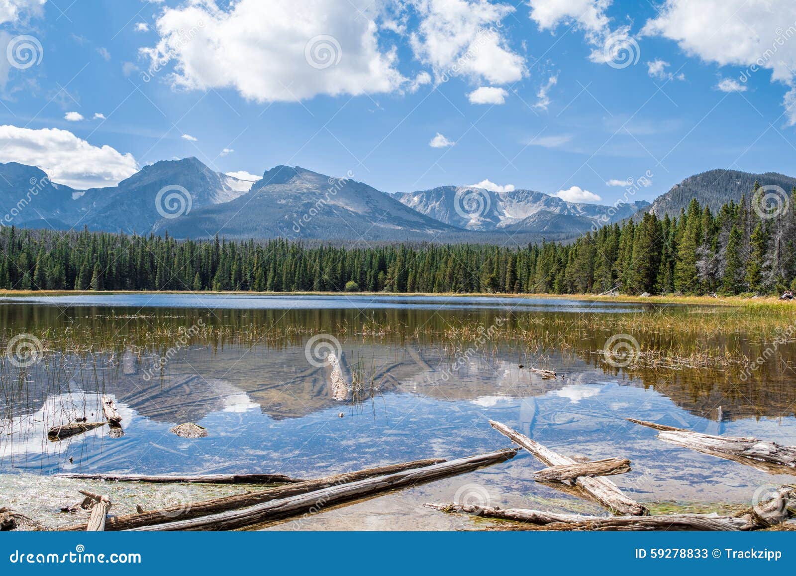 Rocky Mountain View stock image. Image of glaciers, nature - 59278833