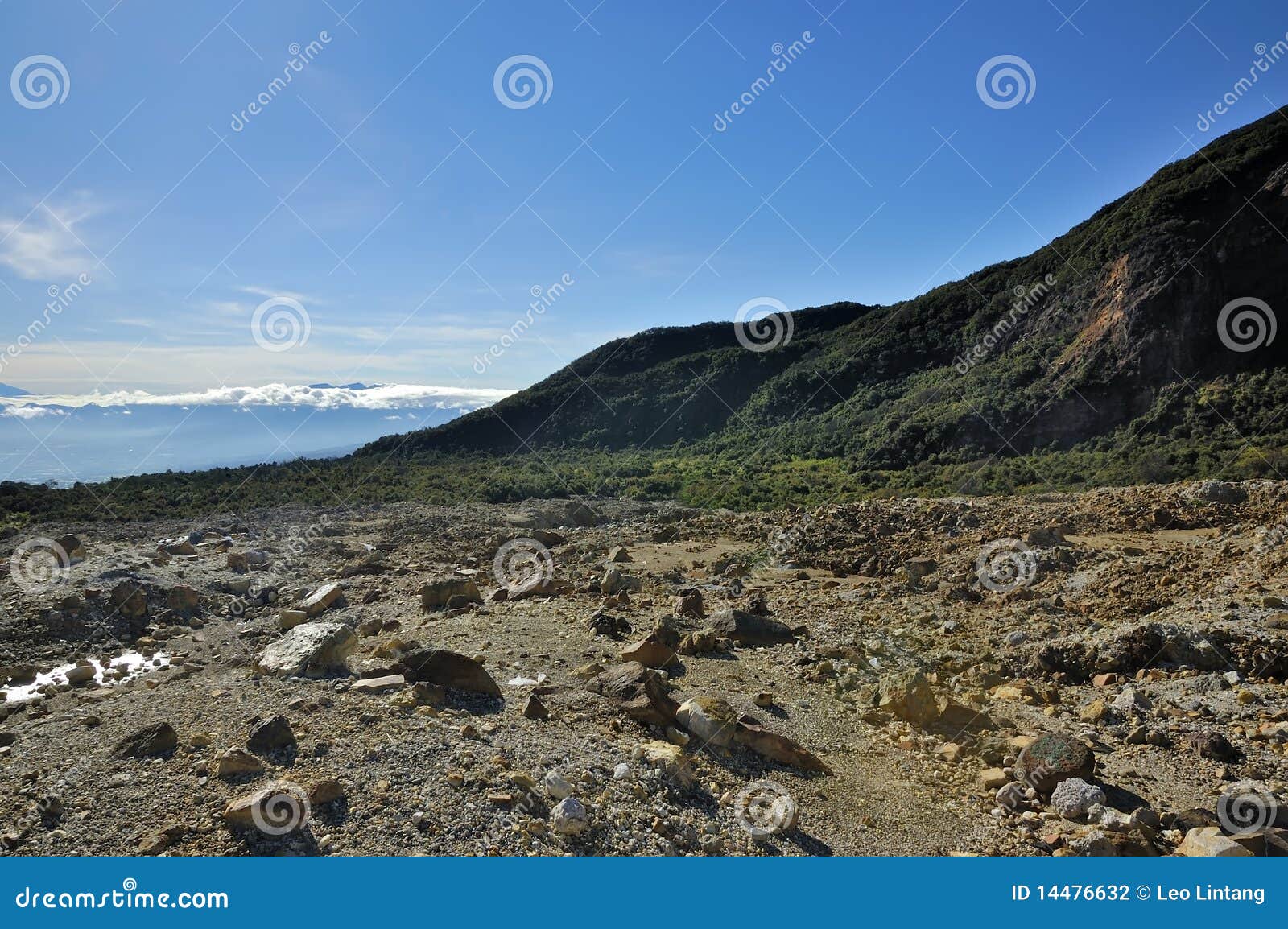 Rocky Mountain View on Papandayan Stock Photo - Image of cliff ... Rocky Mountain View on Papandayan Stock Photo - Image of cliff ...