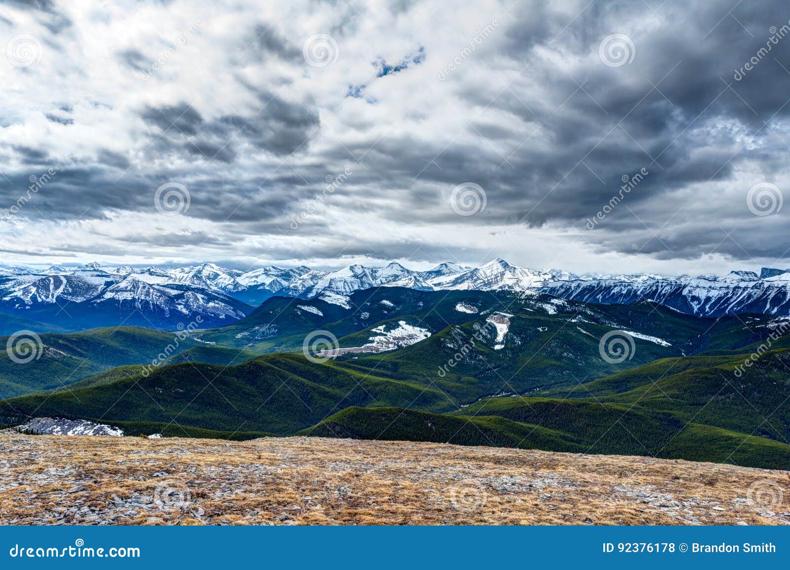 Rocky Mountain Views stock photo. Image of alpine, outdoor - 92376178