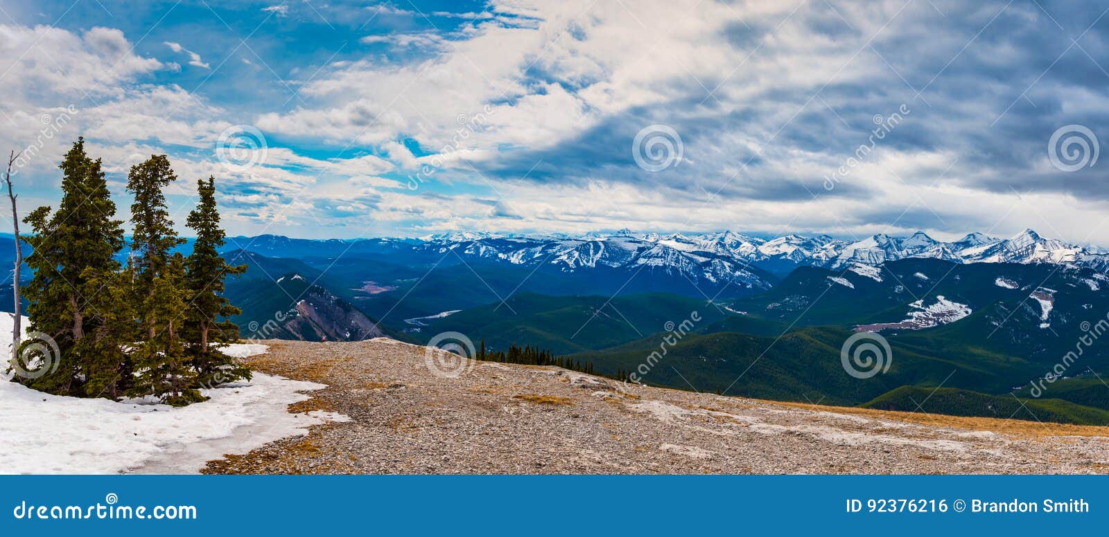 Rocky Mountain Views stock photo. Image of landscapes - 92376216