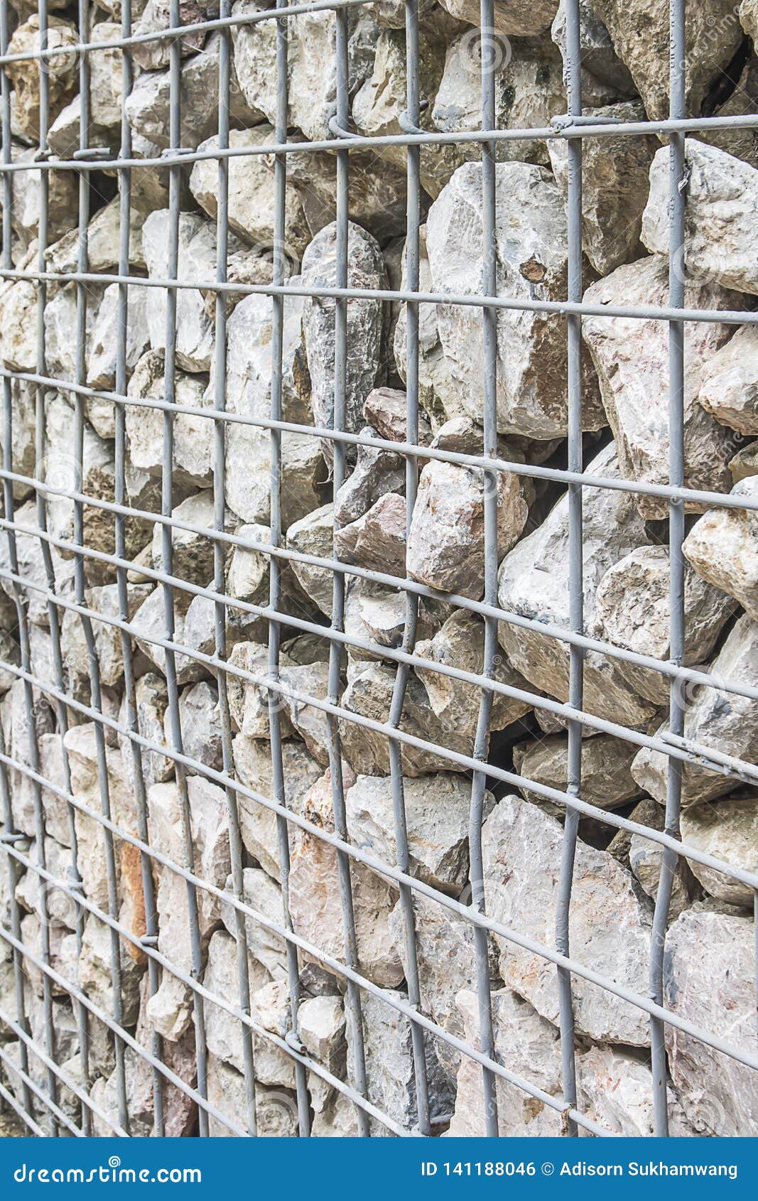 Rocky Mountain Walls Covered by Steel Frame Stock Photo - Image of ...