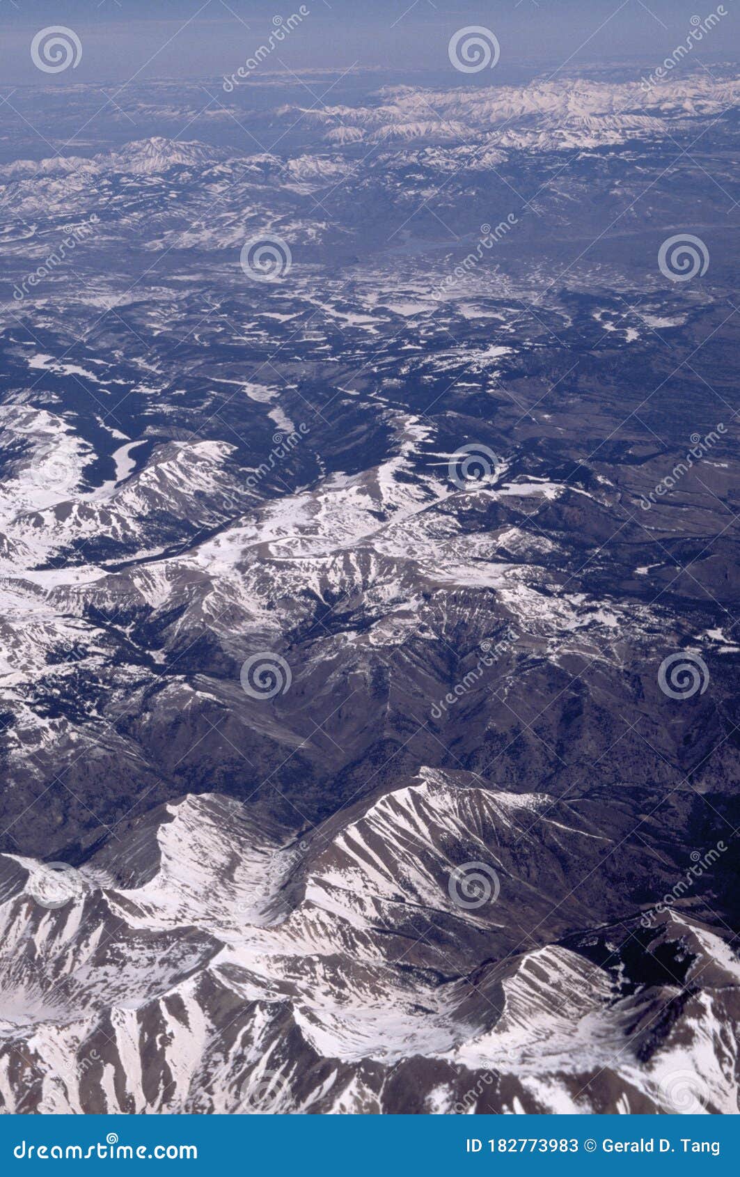 Rocky Mountains Aerial View 49383 Stock Image - Image of erosion, rock ...