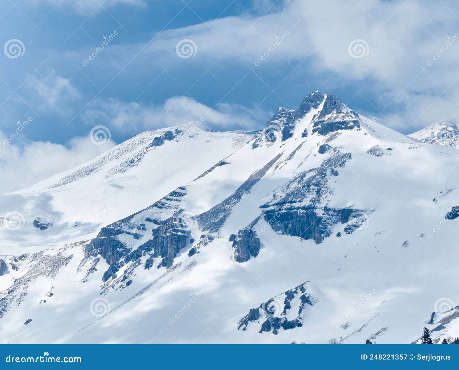 Rocky Mountains. Mountain Range Stock Image - Image of outdoor ...
