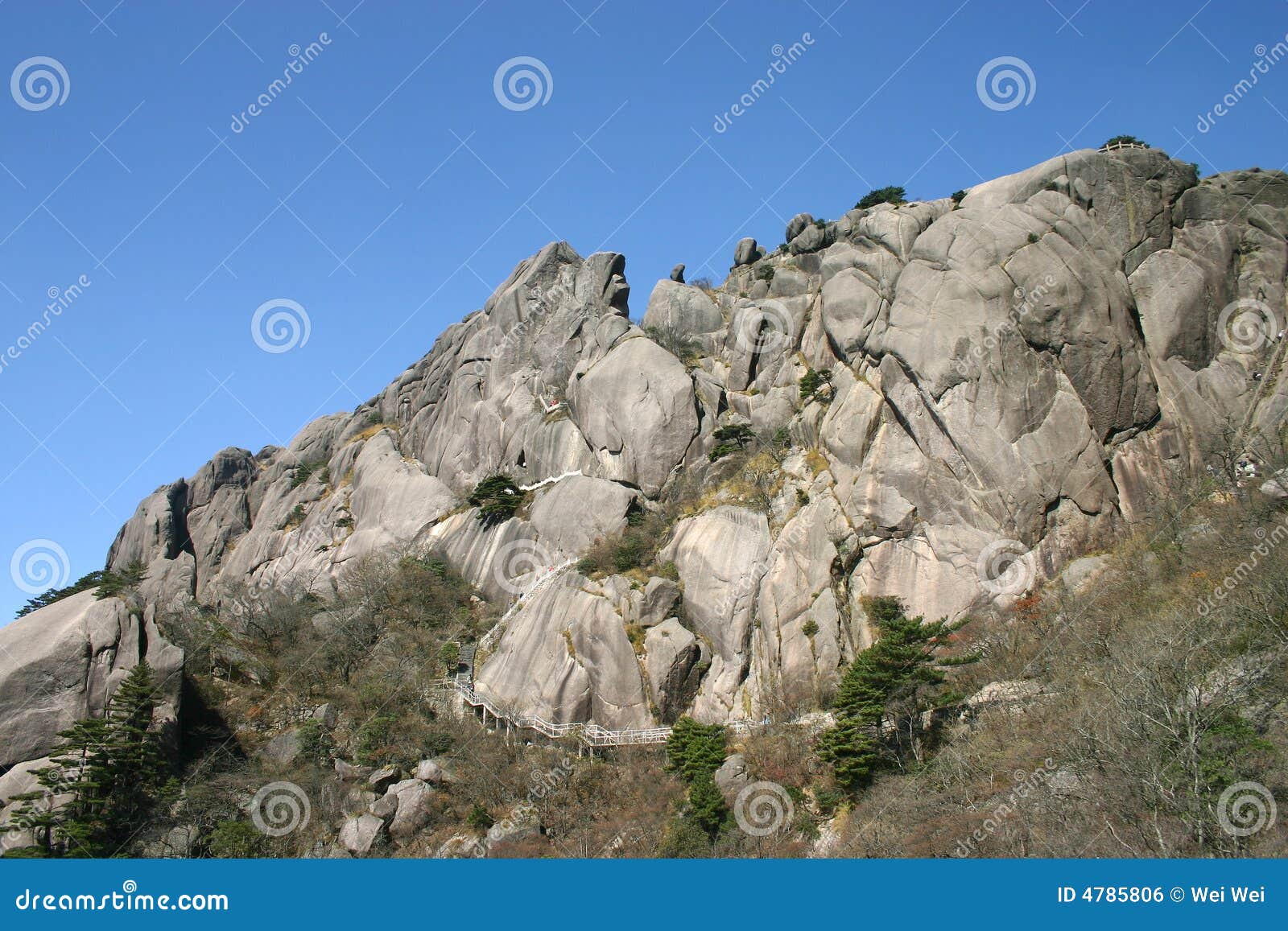 Rocky mountainside stock photo. Image of outdoors, rocks - 4785806