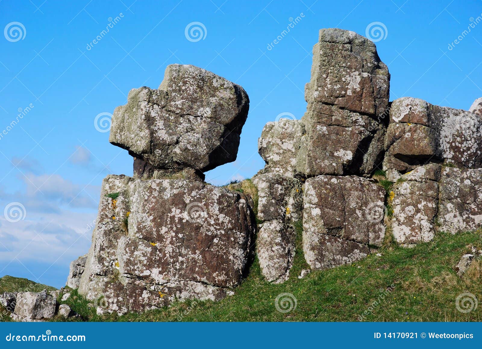 Rocky Outcrop. stock image. Image of outdoors, geology - 14170921
